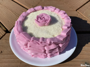 Ruffle Cake Tutorial - My Sweet and Saucy